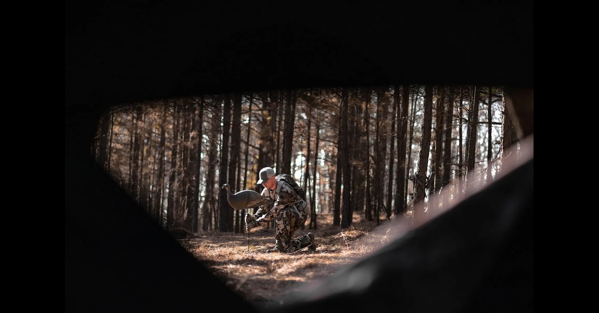 Hunting from a Turkey Blind Tips | Hook & Barrel Magazine