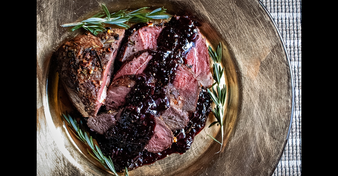 venison roast internal temp