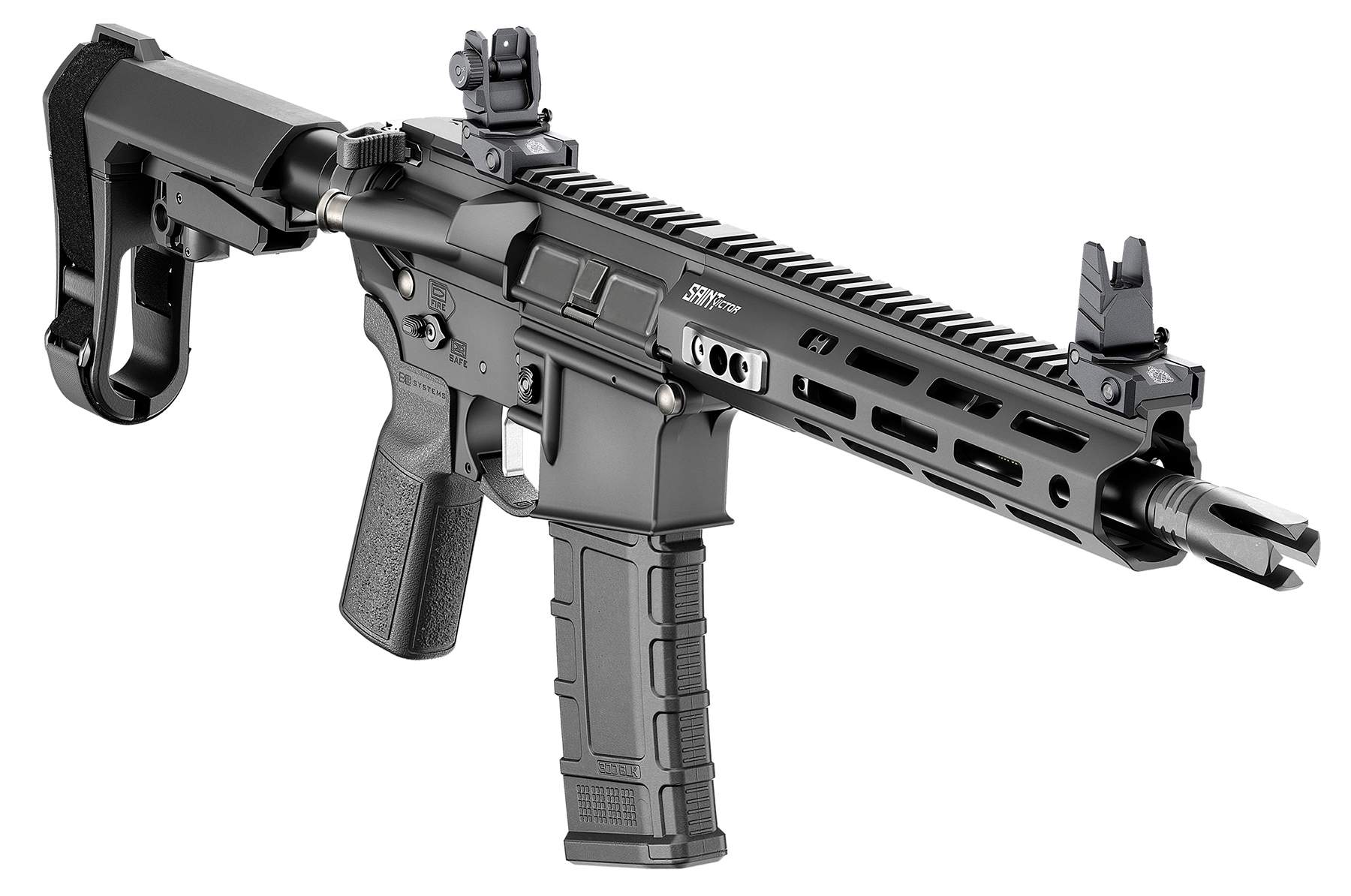 Introducing the New Springfield SAINT Victor .300 BLK Pistol | Hook ...